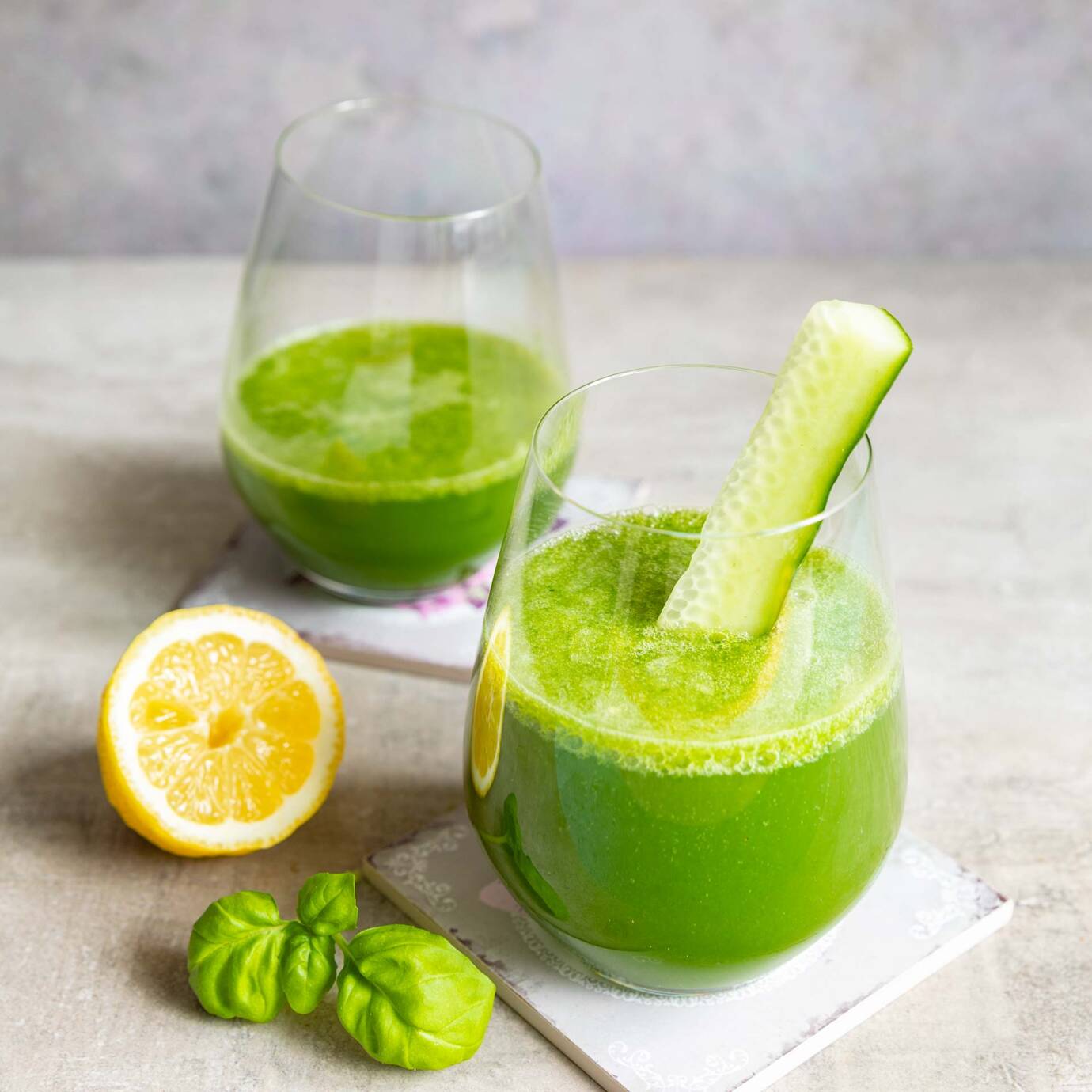 SteviaSweet | Limonade au concombre et au basilic (végan)